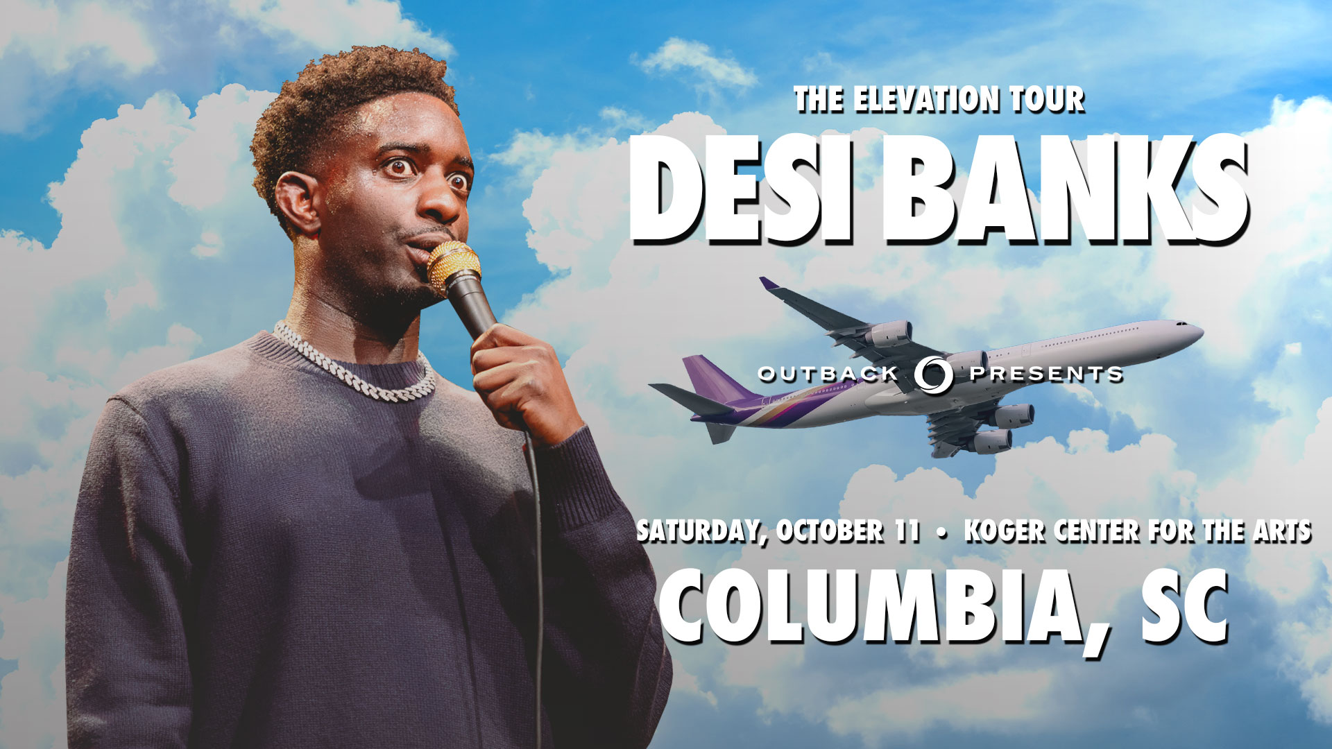 Desi Banks: The Elevation Tour - Columbia Metropolitan Magazine